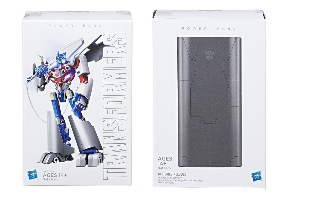 Transformer化身PowerBank拯救手机电量？！网传小米与Hasbro再次联手推出全新人气产品！