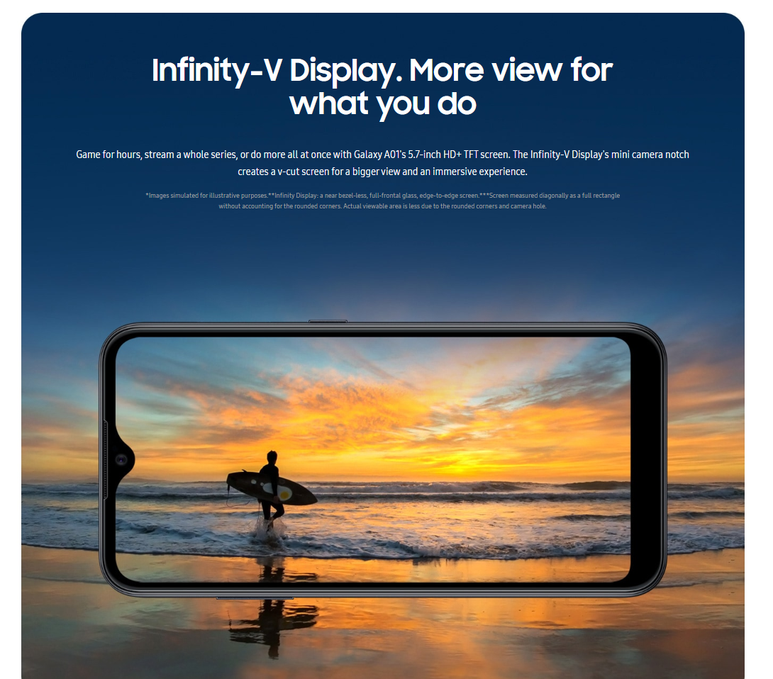 Samsung入门机Galaxy A01登陆大马：5.7寸水滴屏、后置13MP双摄、骁龙439处理器，售RM449！