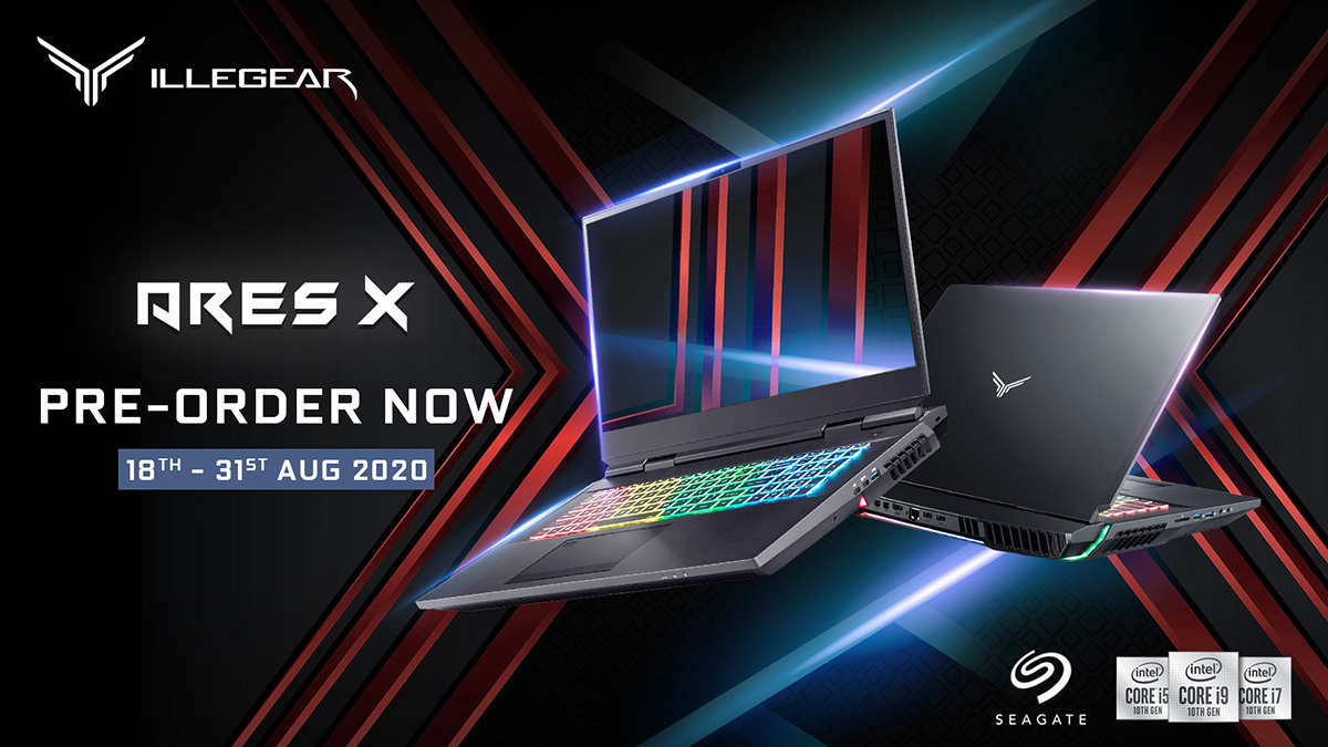 ILLEGEAR ARES X 笔电大马发布：最高搭载第十代Intel i9处理器+RTX 2080 Super显卡，售价RM9999起 ...