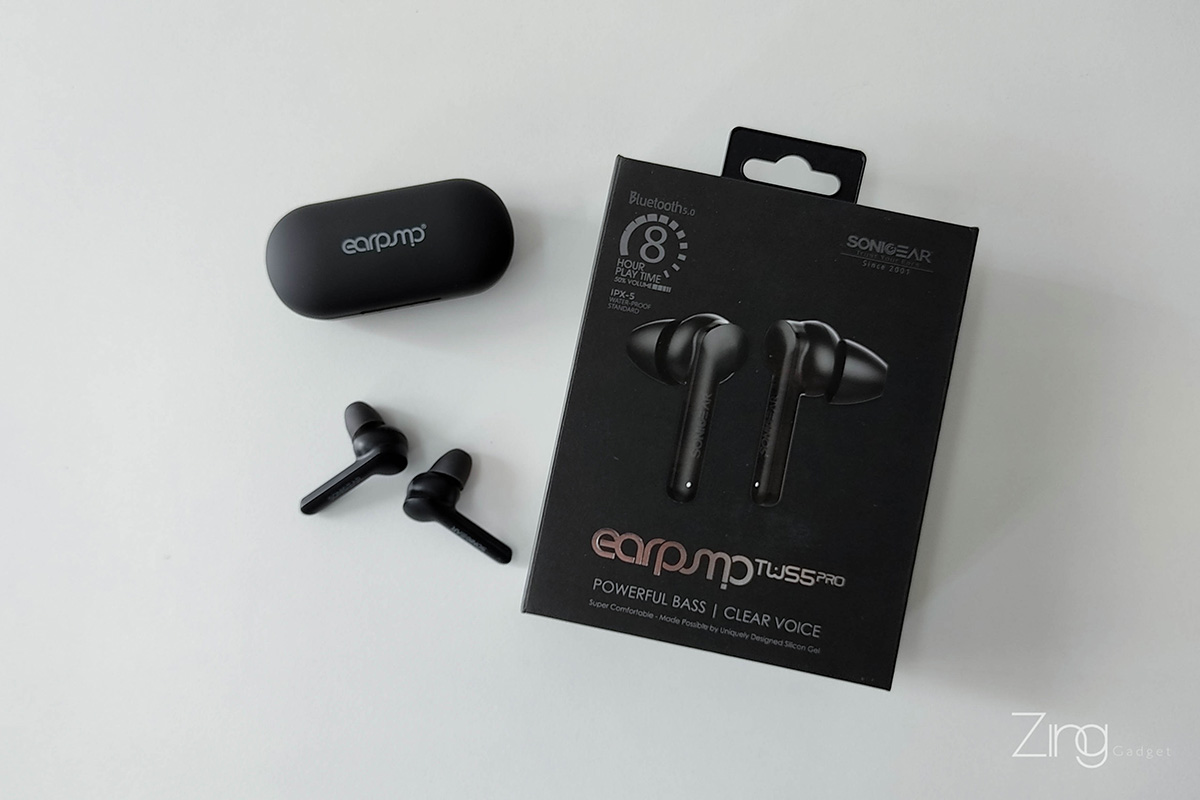 SonicGear Earpump TWS 系列无线耳机快速上手：长续航能力+不容易脱落，售价RM109起！ - Zing Gadget