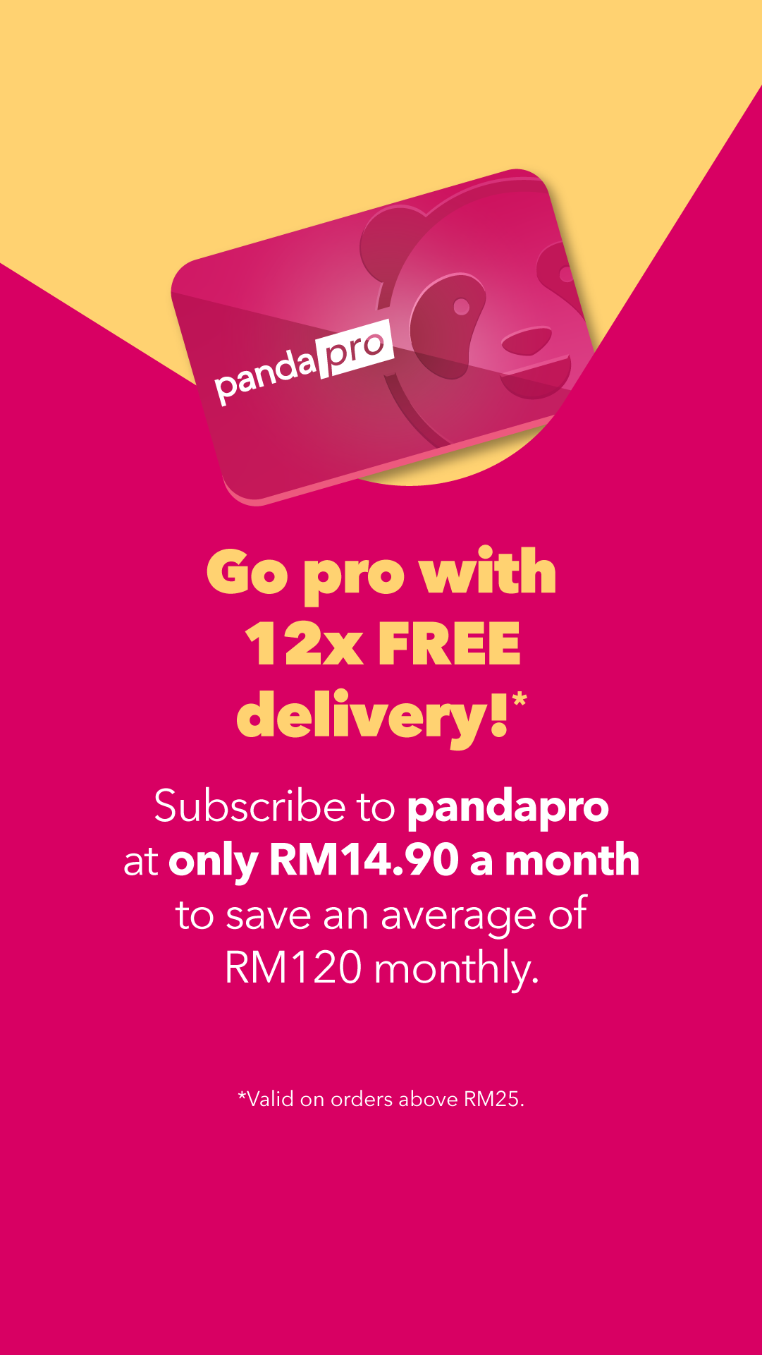 更多优惠等着你！FoodPanda推出PandaPro订阅服务：每月RM14.90，可享有15%或以上折扣、免运费等！ - Zing Gadget