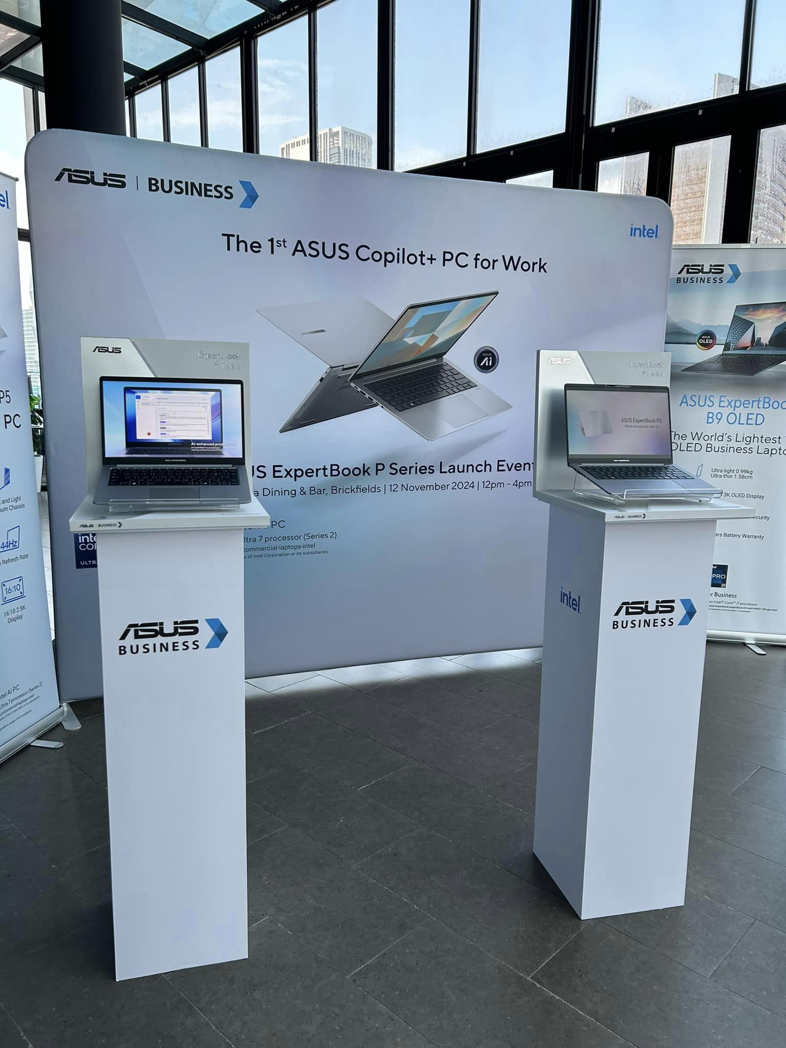 大马售价RM3799起！ASUS ExpertBook P1/P5发布：AI功能、最高第2代Intel Core Ultra、3年保修！