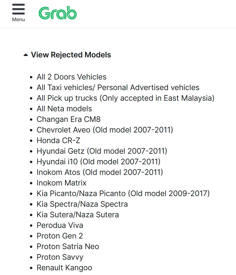 母公司破产+碰撞测试0星评级！Grab全面禁用Neta电动车，注册为电召车！